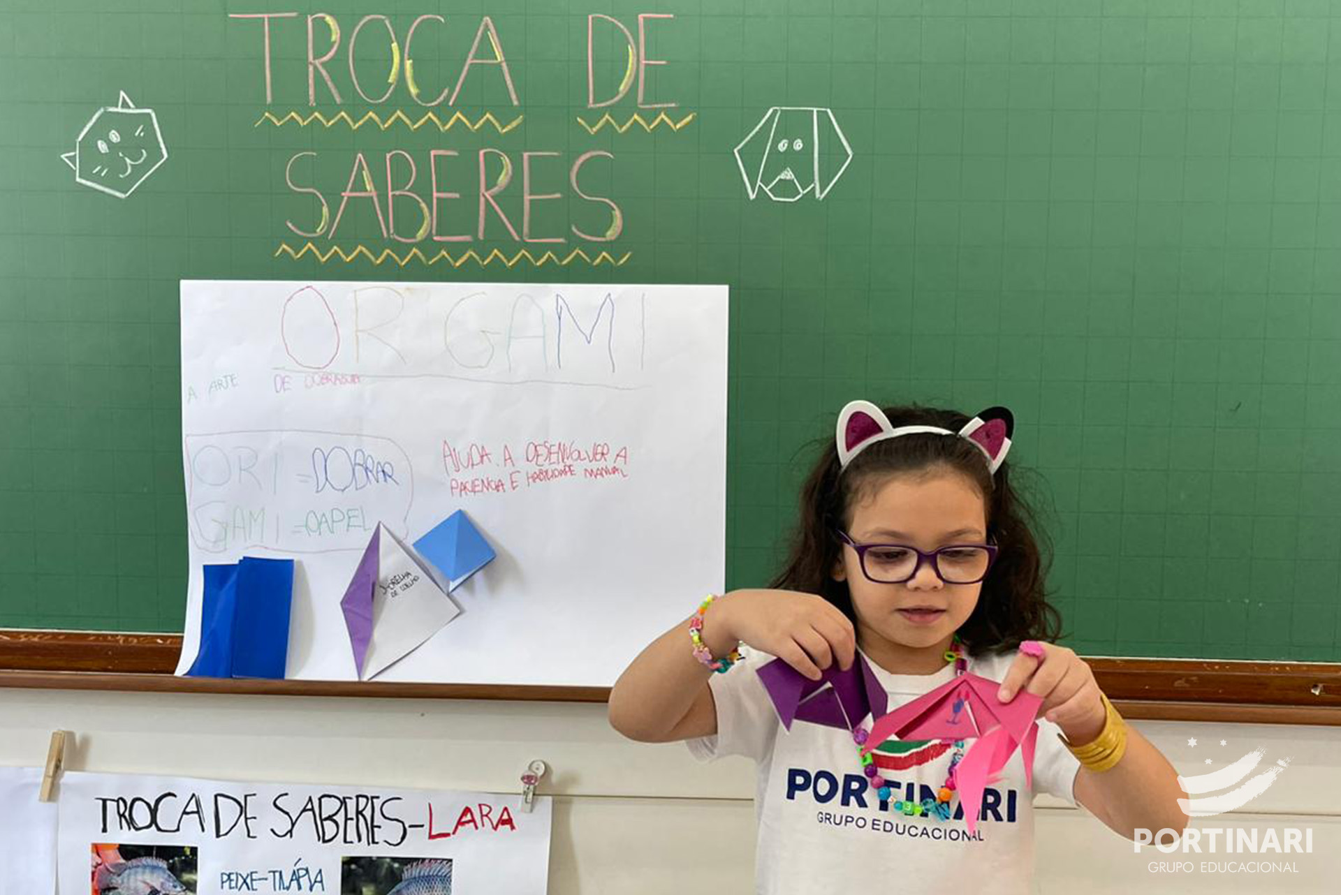 | Troca de Saberes sobre origami